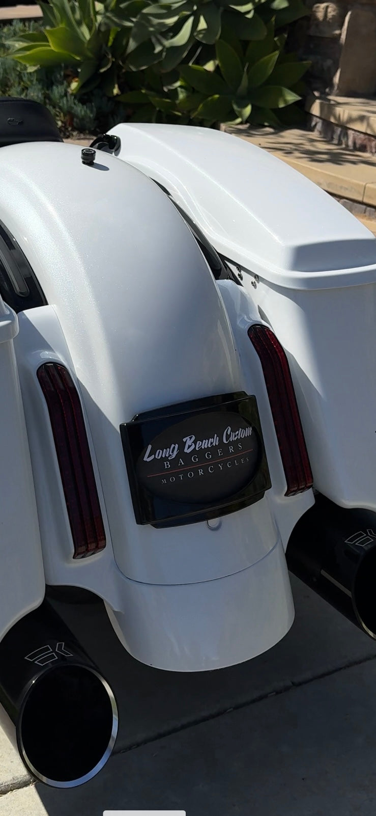 License Plate Flush Mount – Long Beach Custom Baggers