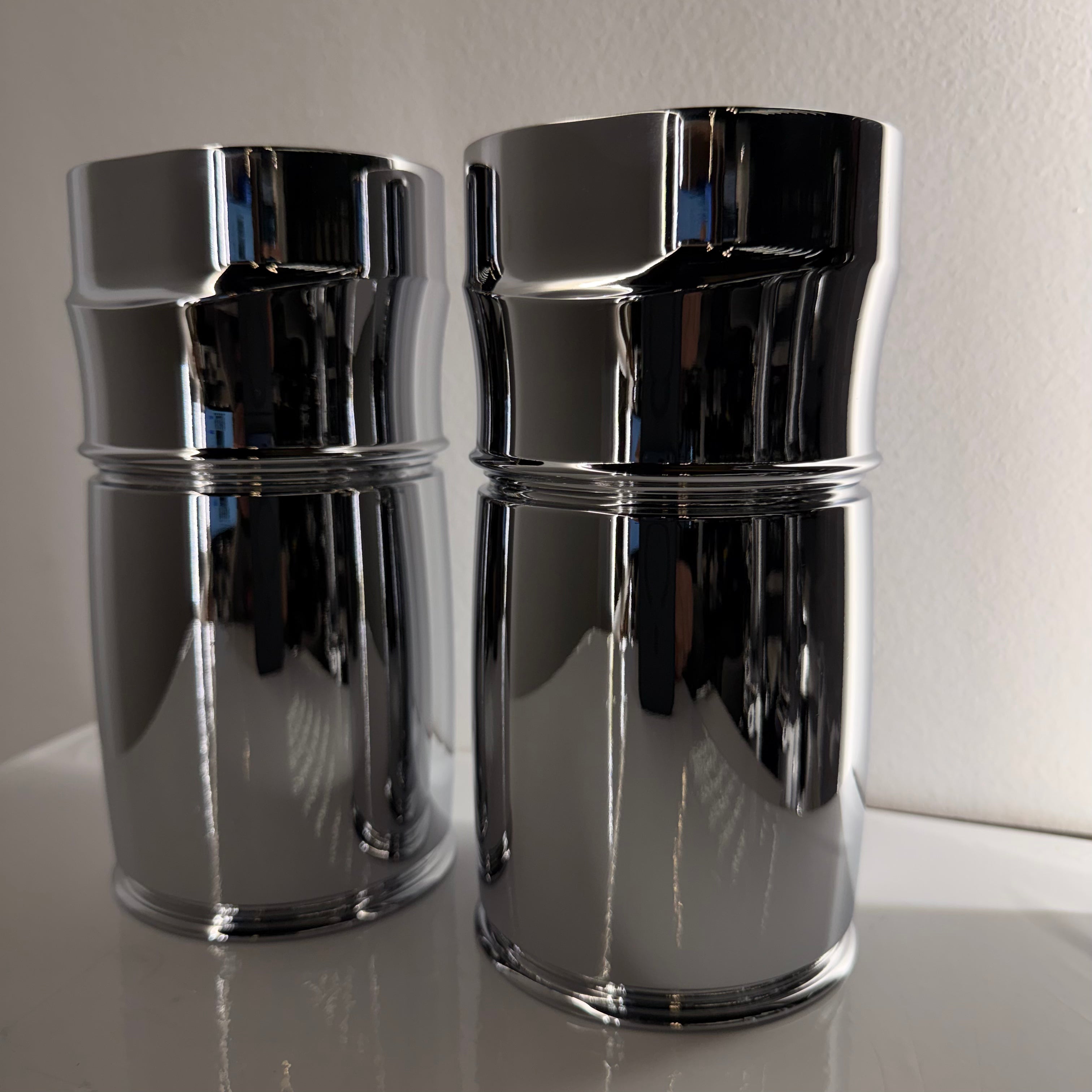 Softail or Touring Chrome Boot - Cans for Fork legs – Long Beach Custom ...