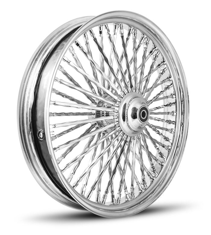 Chrome Twisted Spoke Wheels for Harley Softail & Touring – Long Beach ...